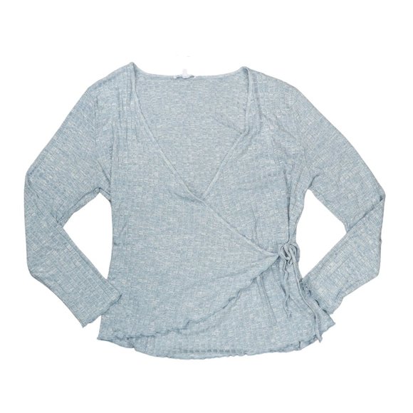 Rebellious One | Tops | Rebellious One Tie Front Accent Vneck Long ...